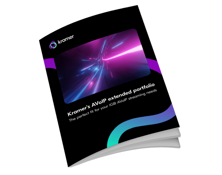 AV over IP Streaming Solutions | Powered by Kramer