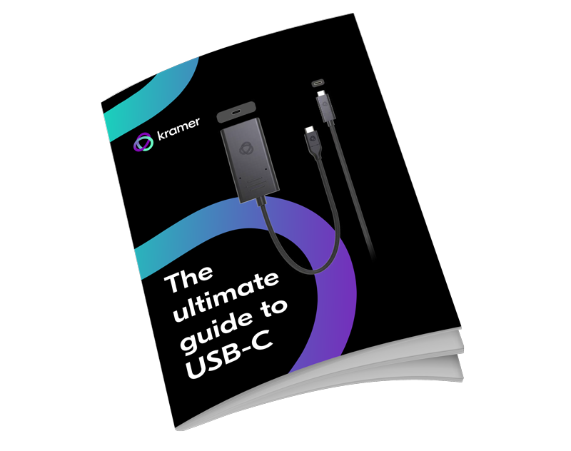 The ultimate guide to USB-C eBook | Kramer