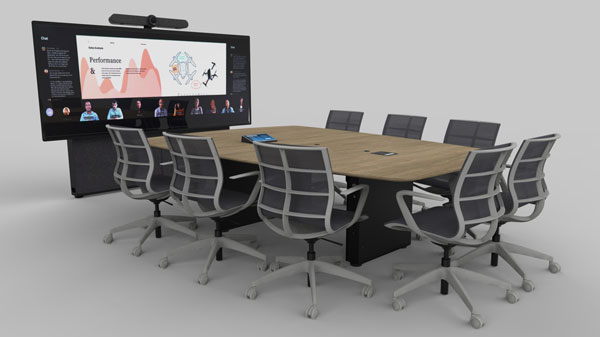 Collaboration Tables: Stylish, AV-Enabled Furniture for Teamwork