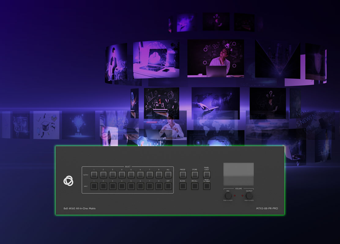 Kramer Introduces New All-in-One Pro Matrix at InfoComm 2025